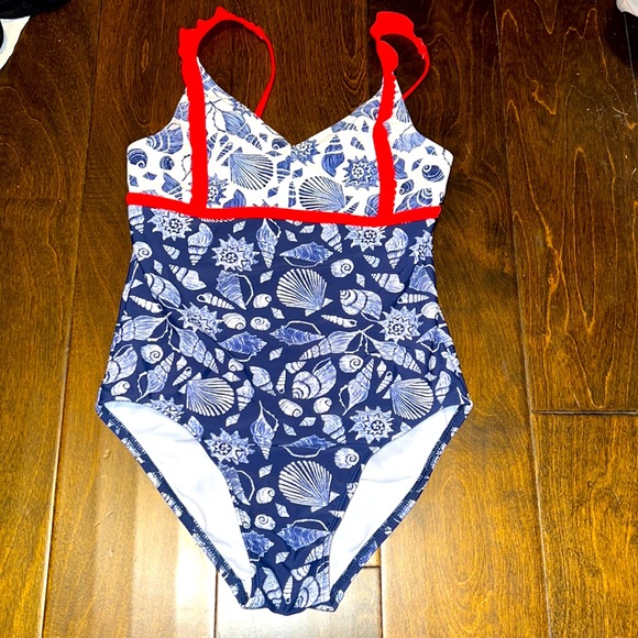 Tommy Bahama | Swim | 355 Girls One Piece Tommy Bahama Seashell Bathing ...
